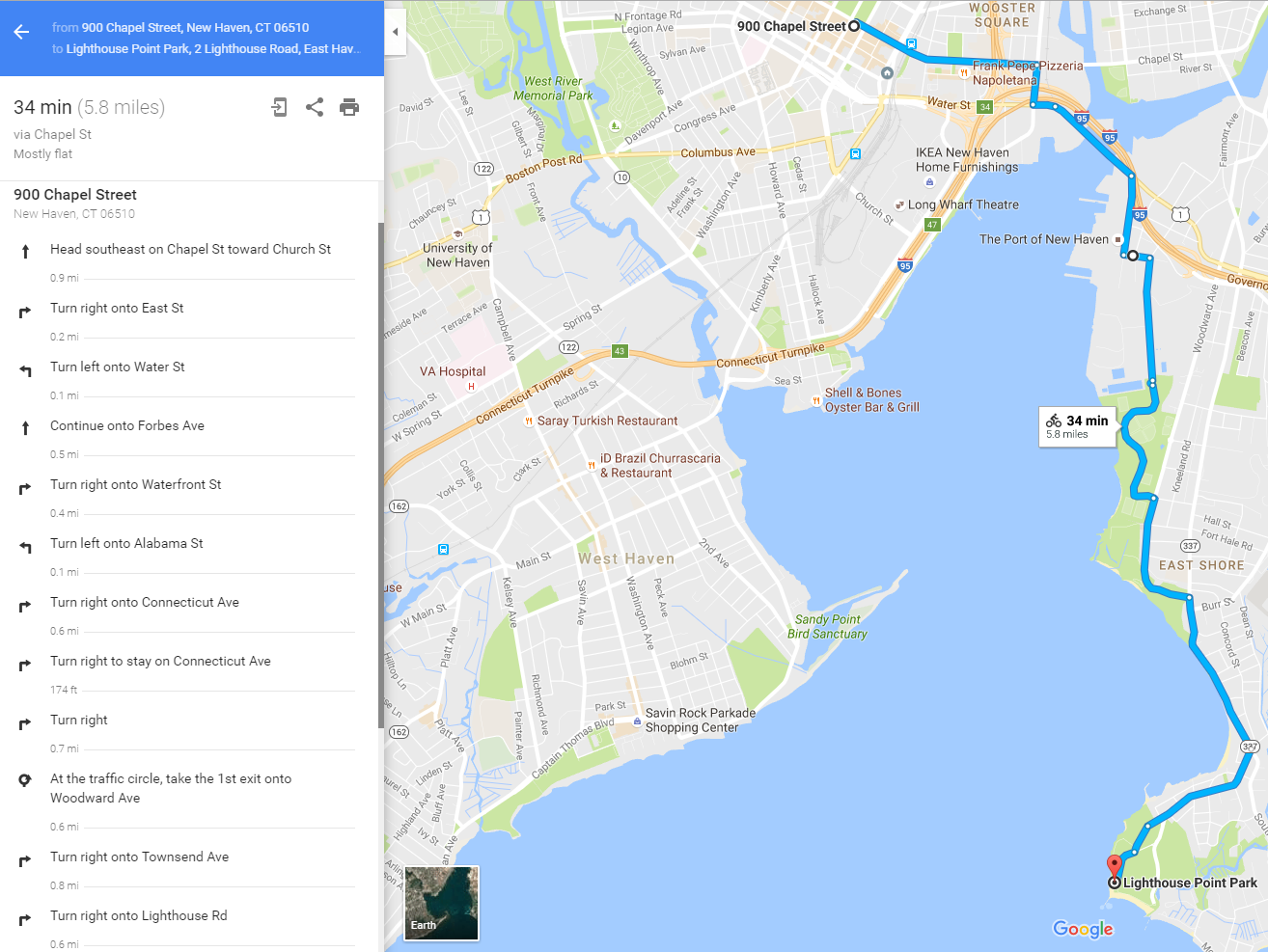 The Route – Between Two Rocks